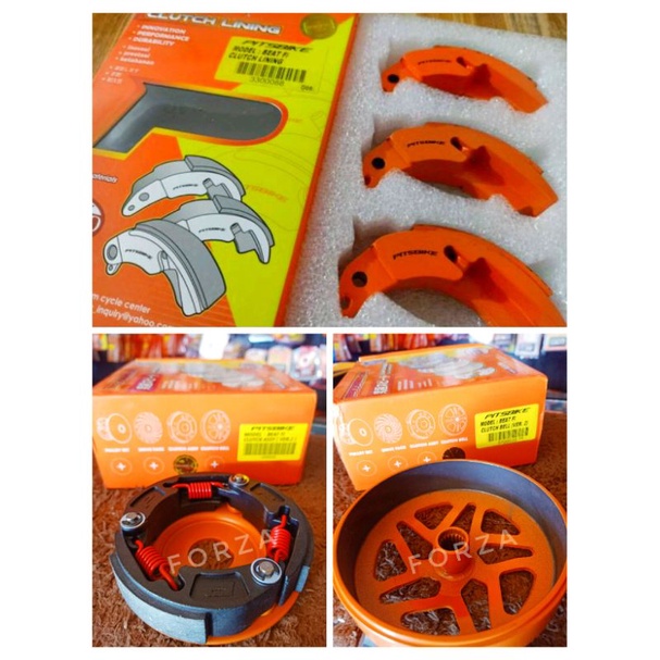 PITSBIKE BEAT Fi CLUTCH SHOE / BELL GROOVE PULLEY SET LINING V2 ...