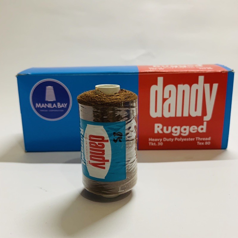 Dandy Rugged thread, tkt 30/ 300mtrs / Dark Tan (974) | Shopee Philippines