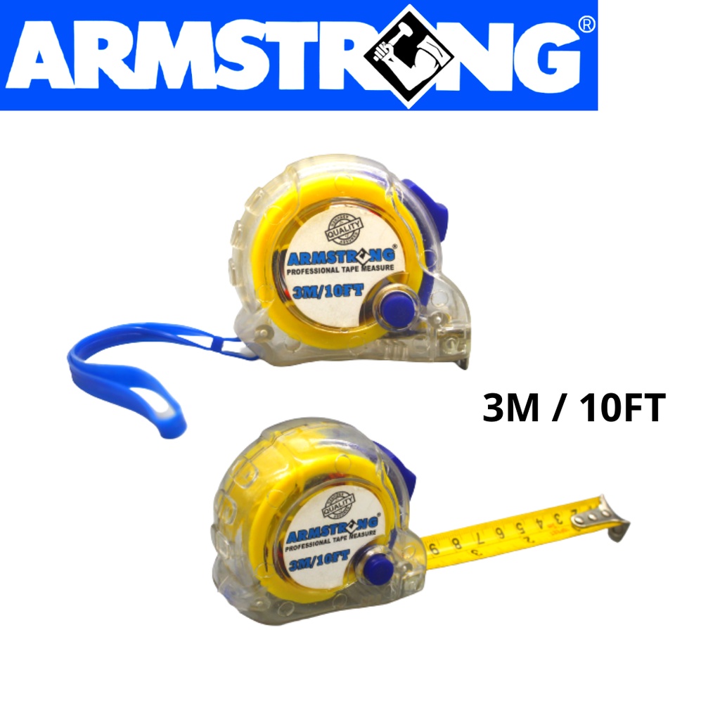 Armstrong Heavy & Standard 3M , 5M , 7.5M Measurement Meter/ Ruller ...