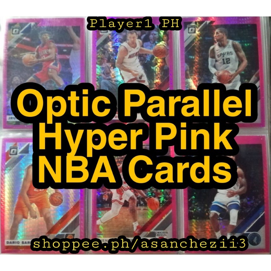 Panini Optic Hyper Pink Parallel NBA Card (Check Variation)(Instant ...