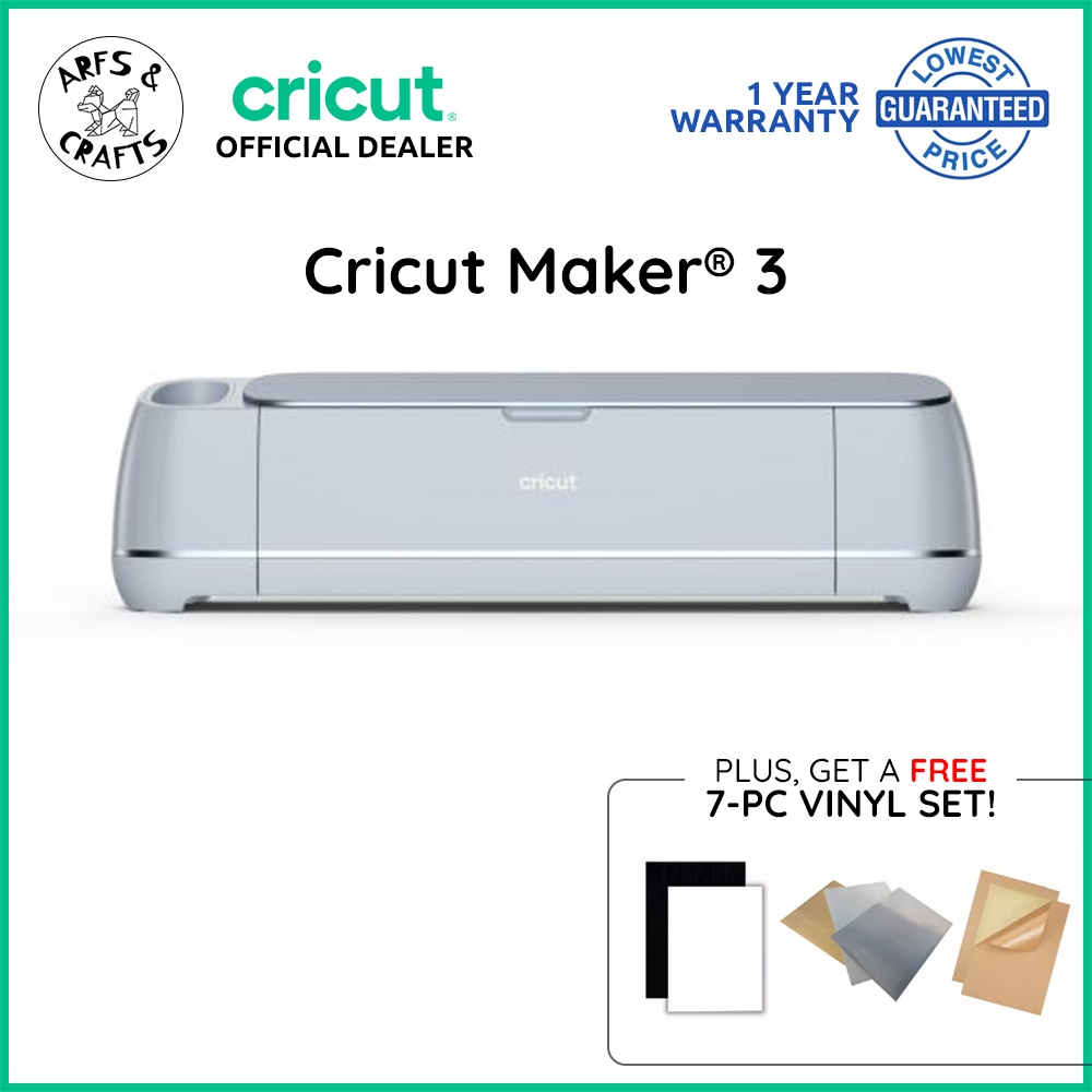 Cricut Maker 3 - DIY Machine Compatible with Matless Cutting Cricut ...