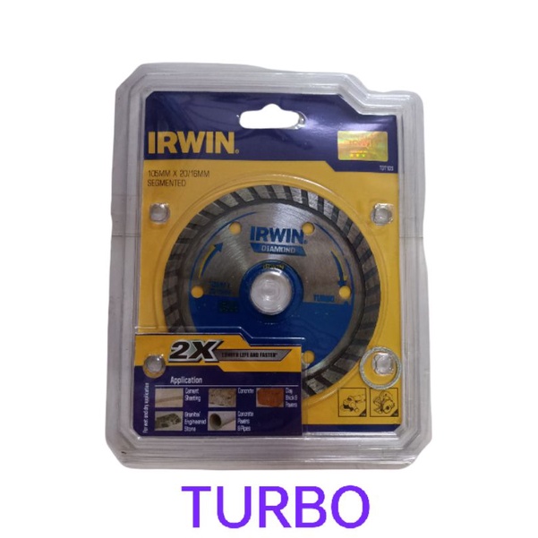 IRWIN DIAMOND CUTTING DISC 4" | Shopee Philippines