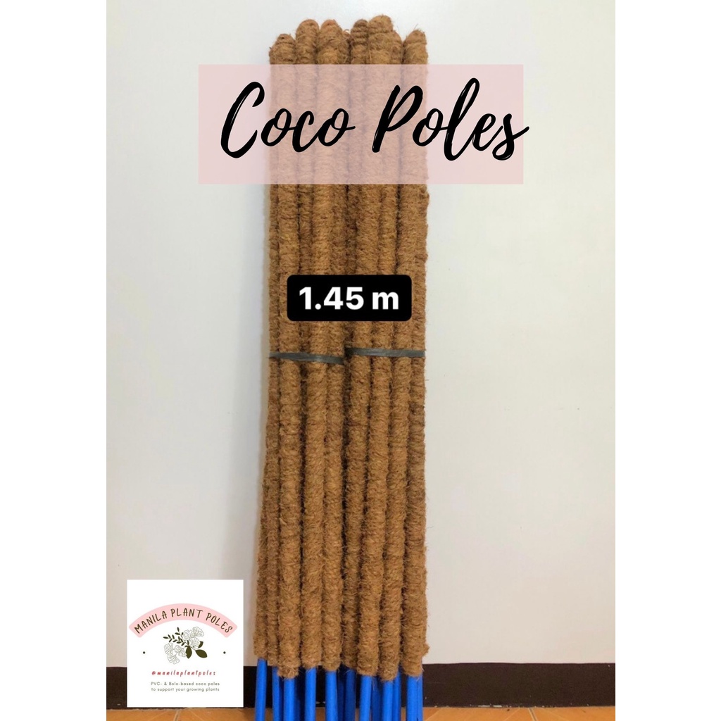 Coco pole, PVC coco poles, Coco Ropes, Plant pole, Plant support, Plant ...