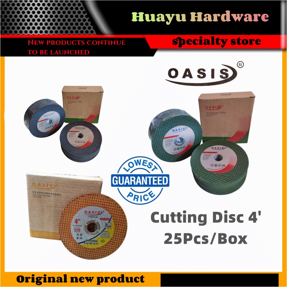 cutting dics good quality(25pcs/box) "4" | Shopee Philippines