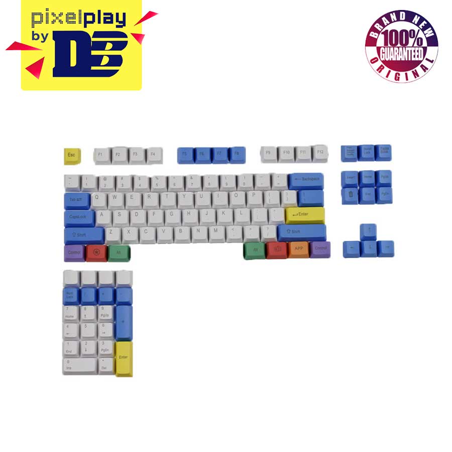 104 Doubleshot OEM PBT Keycaps (Chalk) | Shopee Philippines