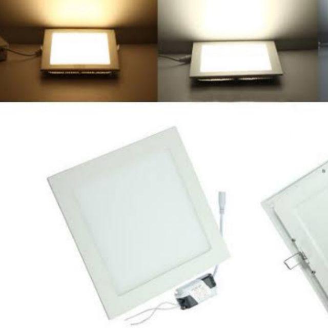 LED 12WATTS PANEL RECESS TYPE ROUND/SQUARE | Shopee Philippines