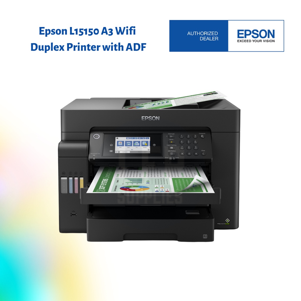 Epson EcoTank L15150 A3 Wi-Fi Duplex All-in-One Ink Tank Printer | Shopee Philippines