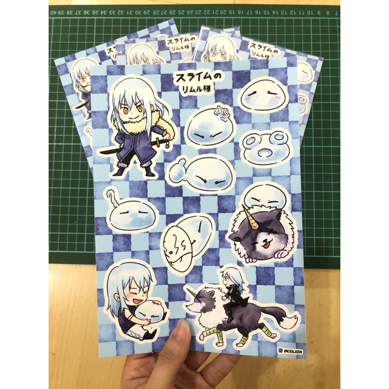 Rimuru Tempest Sticker sheet That Time I got Reincarnated as a Slime ...
