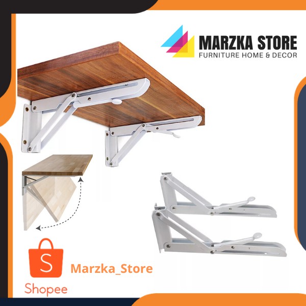 Elbow Bracket Folding Table Wall Folding Table Uk 35 cm | Shopee ...