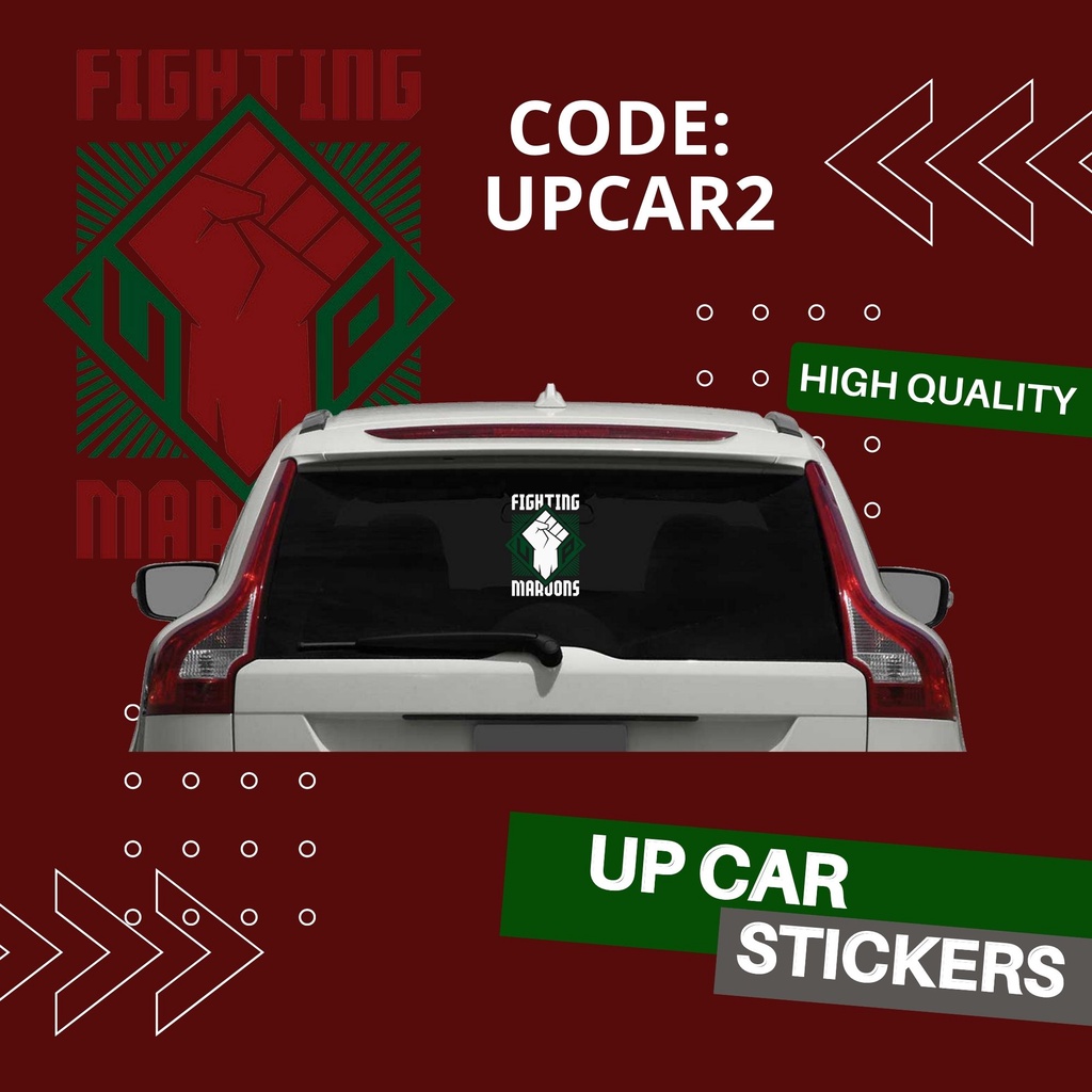 UP School Logo Sticker for Cellphone, Laptop, Motor, Car and others ...