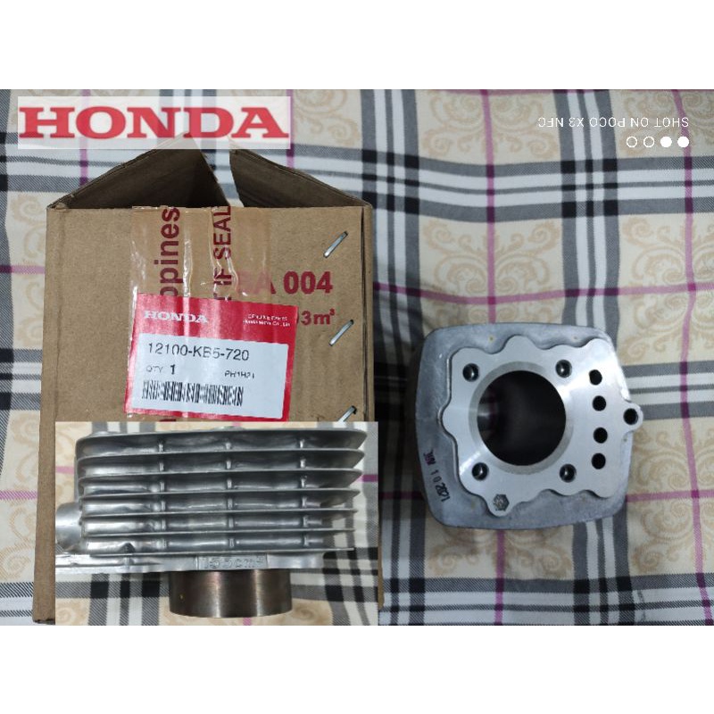 Cylinder Block Std. Tmx 155 Honda Genuine | Shopee Philippines