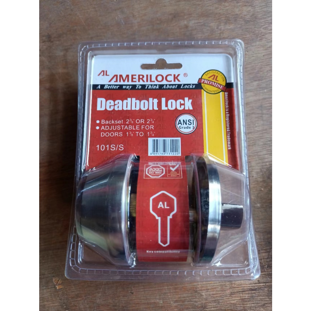 Amerilock Double Lock Deadbolt Single Deadlock / Double Deadlock (per ...