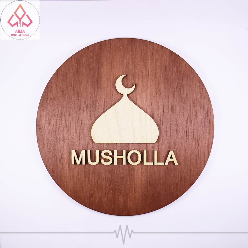 Sign Board | Musholla | Wood Sign Board | Shopee Philippines