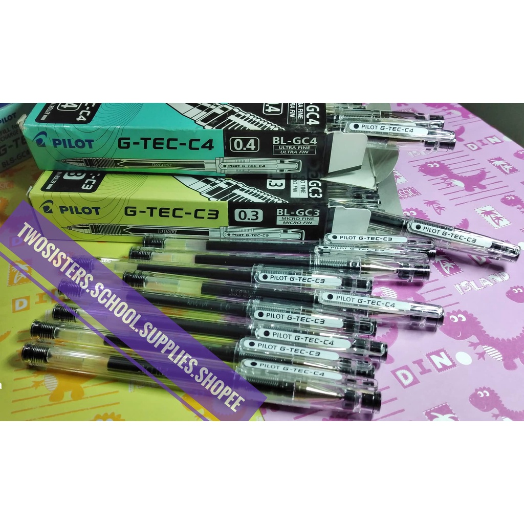 G-Tech Pilot Ball Point C4 or 0.4 and C3 or 0.3 And Refill (Sold per ...