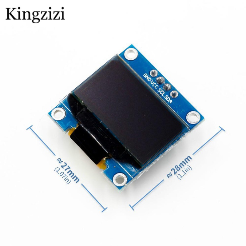 White Blue color 128X64 OLED LCD LED Display Module For Arduino 0.96 I2C IIC Serial new original ...
