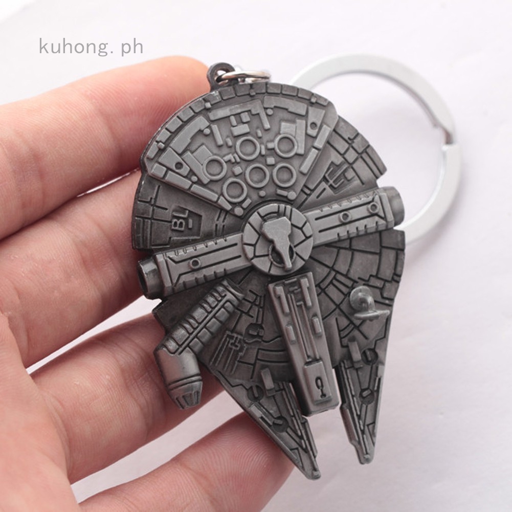 Spaceship Keyring Key Chain (Color: Silver Gray) | Shopee Philippines