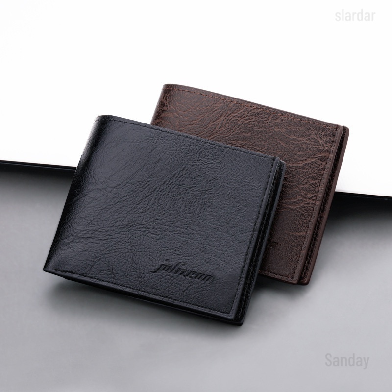 Simple Wallet Men's Bi-Fold Wallet Wallet Men's Short Style Teenager ...