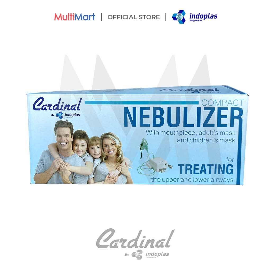 Indoplas Cardinal Compact Nebulizer (w/ complete accessories) | Shopee ...