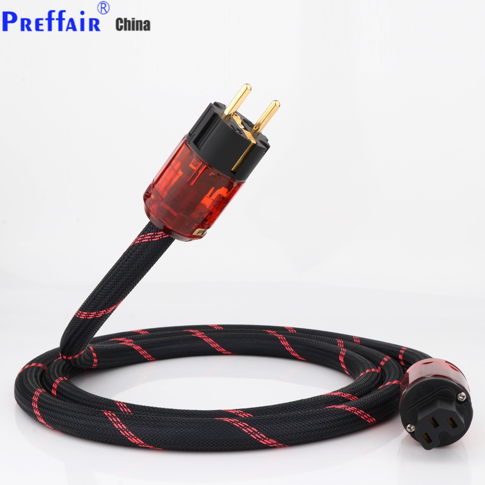 5N OCC High-end power cord Mains cable IEC power cord AC Power Cable ...