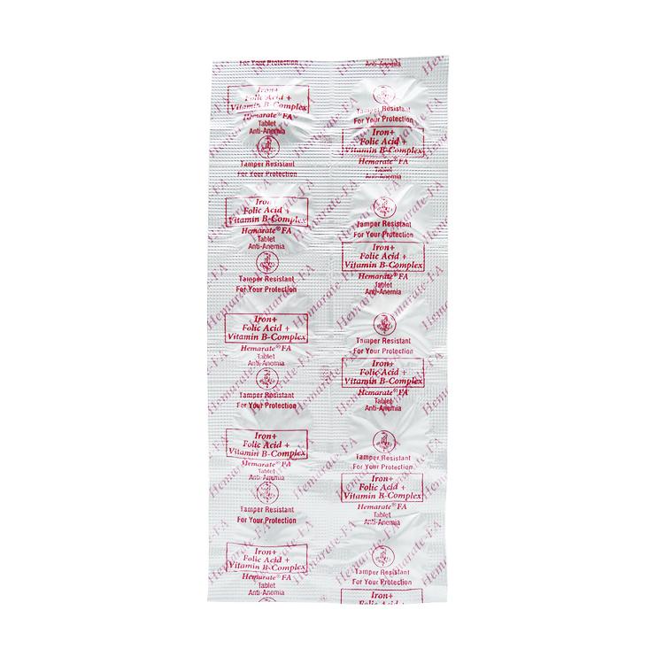 Hemarate FA Tablet - 20s | Shopee Philippines