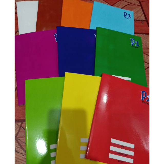 Writing notebook 80 leaves (per color)brand: neopop/hots/advance/pixel ...