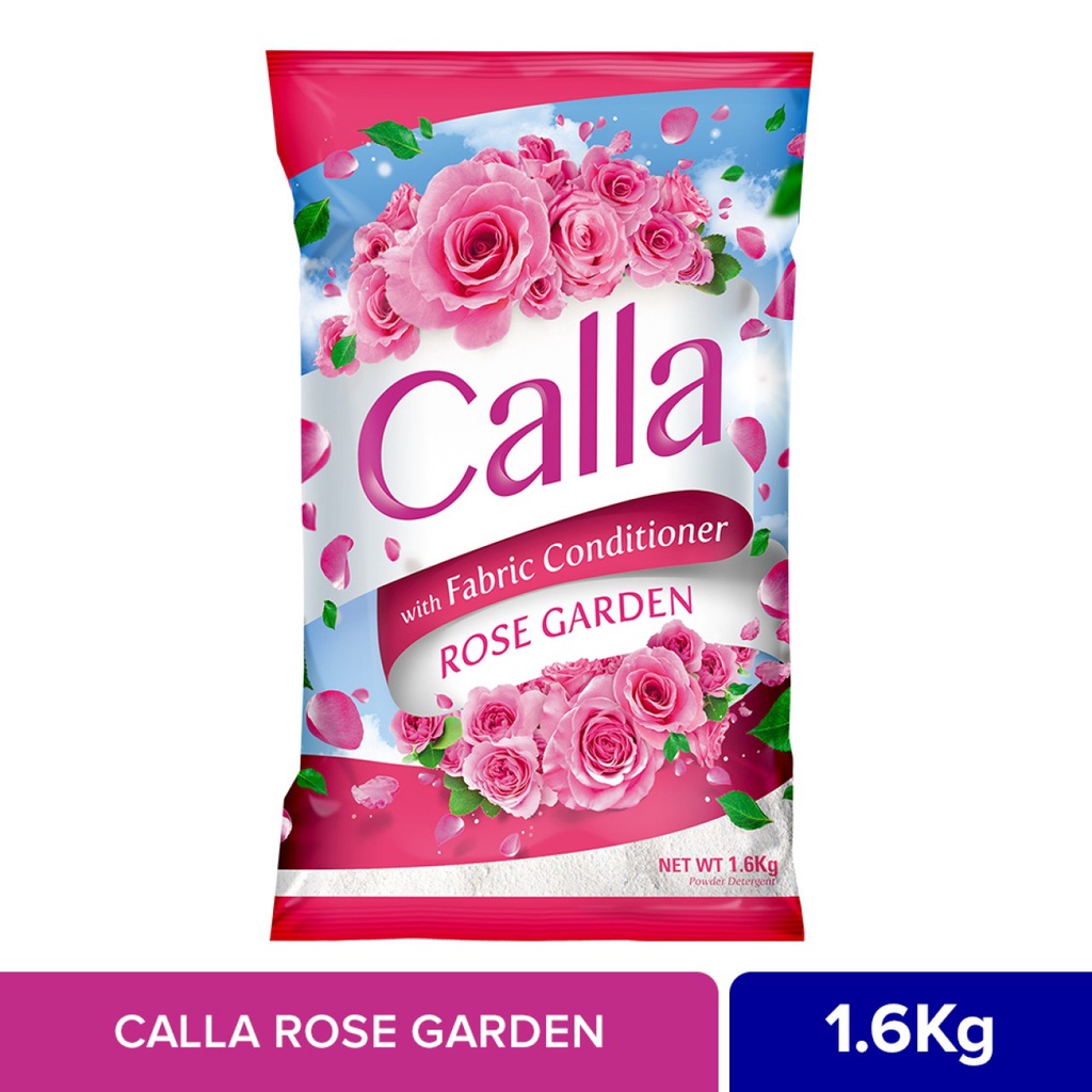 Calla Laundry Detergent Powder Rose Garden 1.6kg | Shopee Philippines