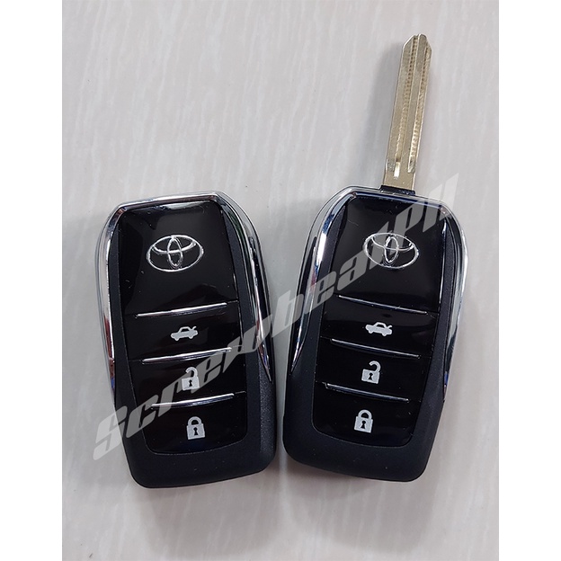 Toyota Vios 4th Gen Flip Key XLE CVT AT/MT | Shopee Philippines