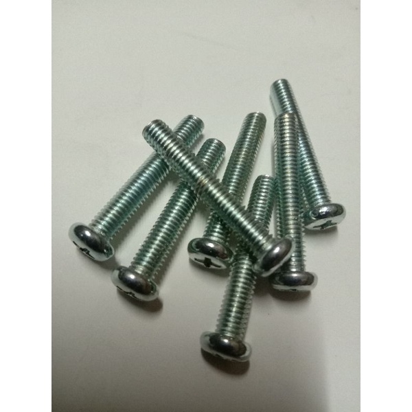 JP BOLT MACHINE SCREW with nut 5MM 20 pcs | Shopee Philippines