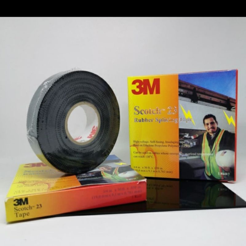 3M Electrical Insulation SCOTCH 23 / RUBBER SPLICING TAPE | Shopee ...