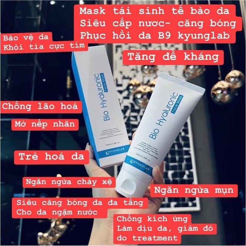 Kyung Lab Vitamin B9 mask nourishes, hydrates, soothes skin, prevents ...