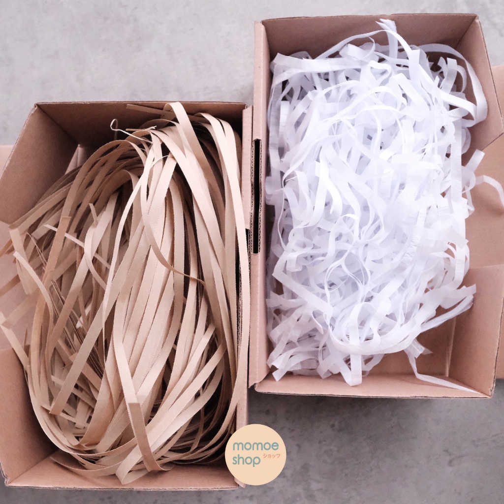 Shredded paper Shrededed paper paper Cut paper Stuffing hamper gift box ...