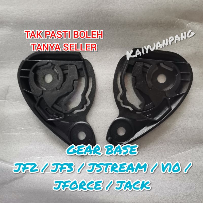 GEAR BASE JF2 JF3 JSTREAM J STREAM V10 SHOEI HELMET TAPAK J FORCE ...