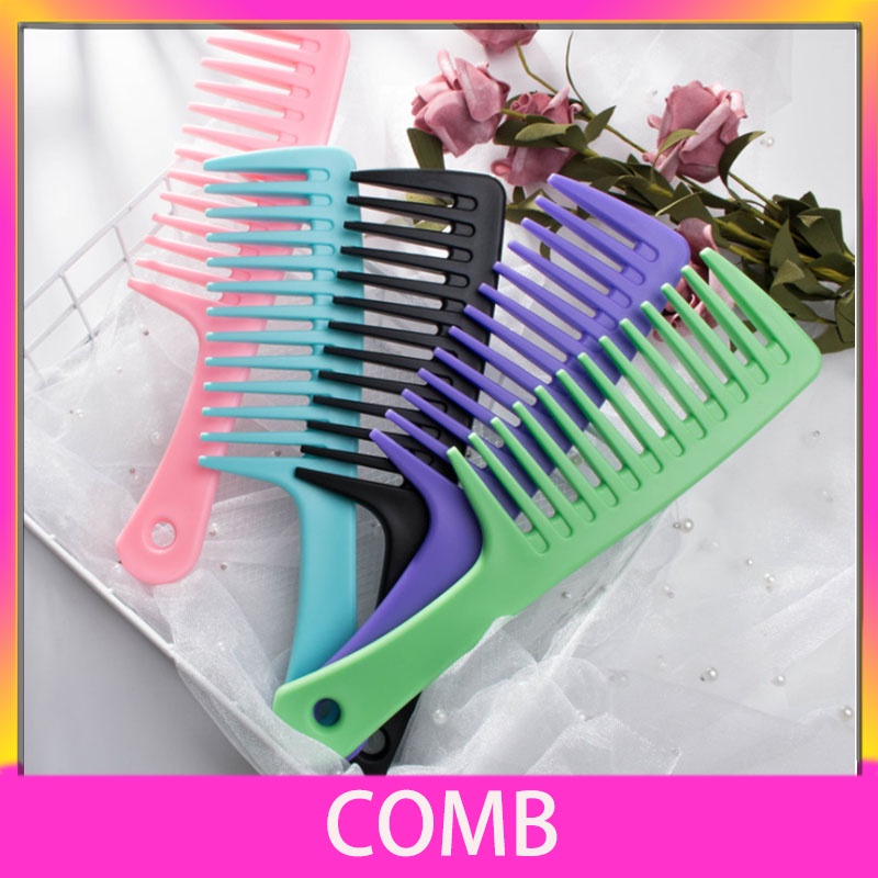 Barber shop, big tooth shampoo, haircut comb, finishing handle, smooth ...