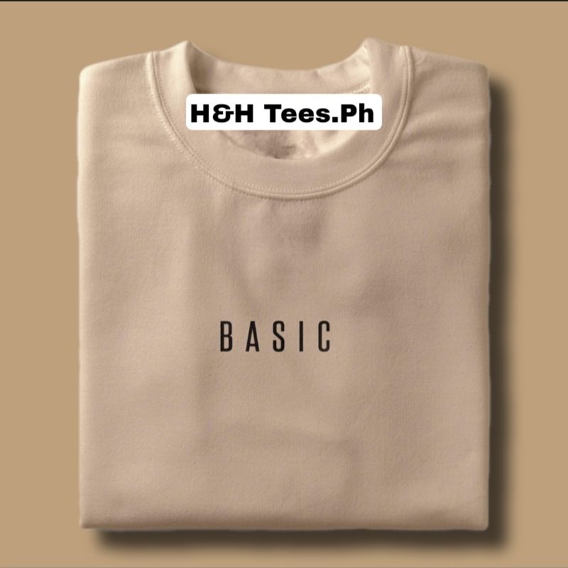 Basic statement tshirt | Unisex american size | Shopee Philippines