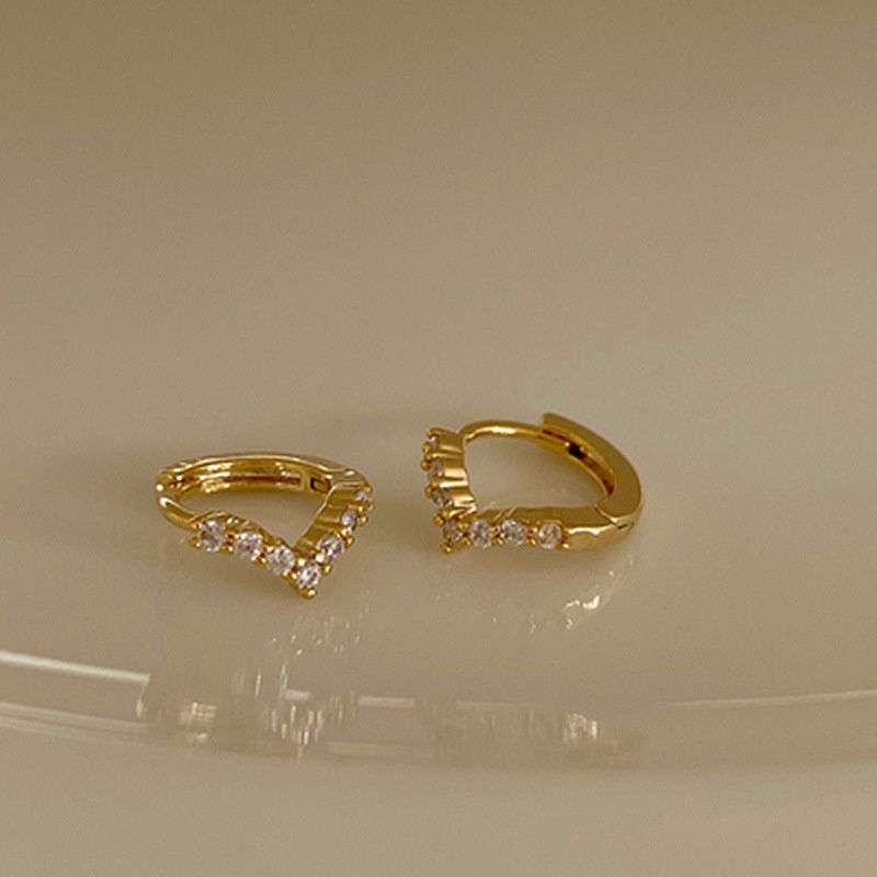 14k Flower Hoop Earings for Women Hikaw Silver Earrings Gold Non ...