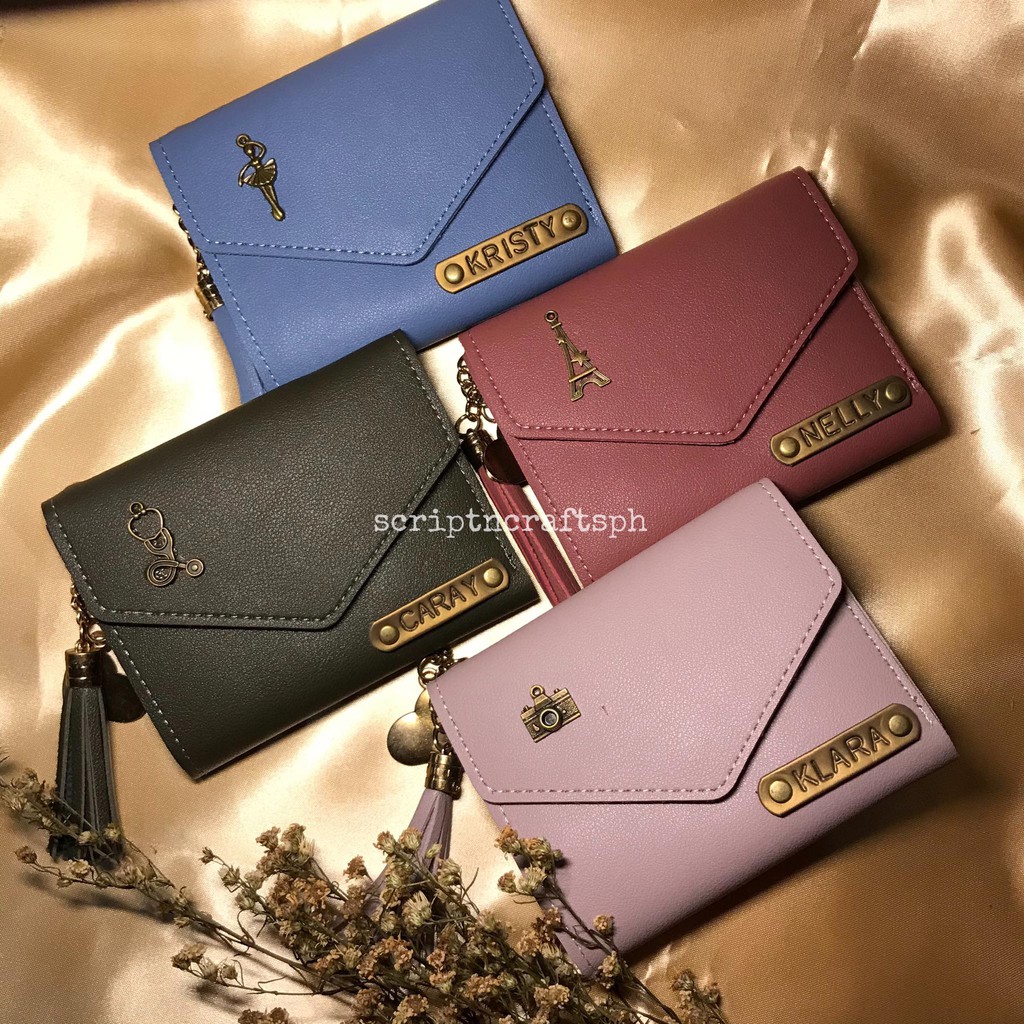 Personalized Wallet Short Wallet | Shopee Philippines