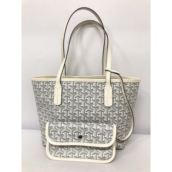 Secondhand Bag With Goyard Pattern (Goyard) Made in Korea Gray-White ...