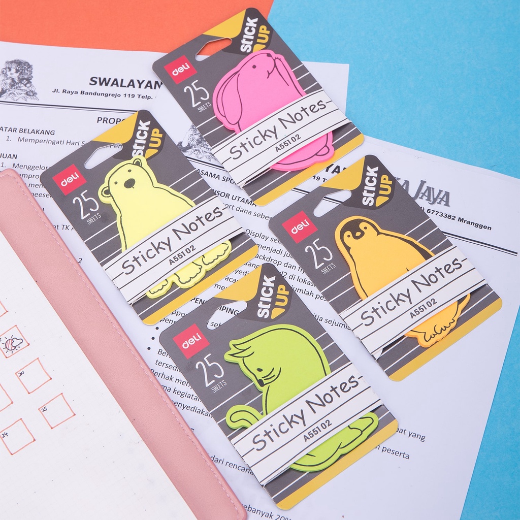 Fancy Sticky Notes Memo Paper Stickers Cartoon Post Notepads Labels for ...