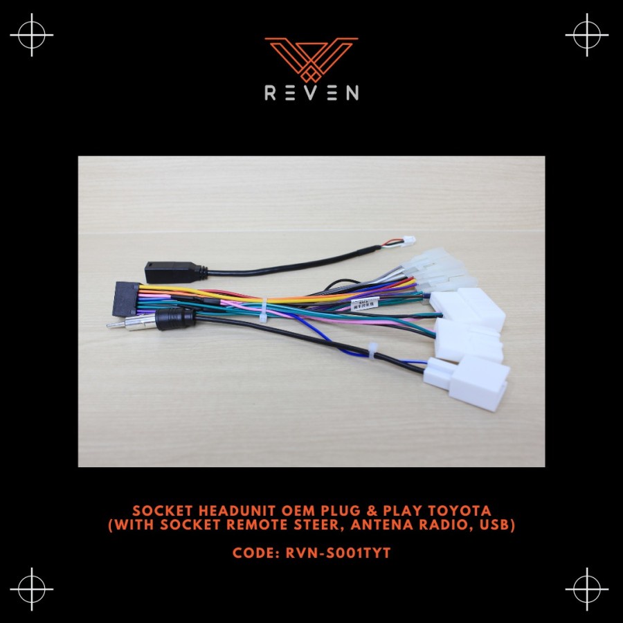 Android pnp head unit Cable Socket For toyota Car | Shopee Philippines