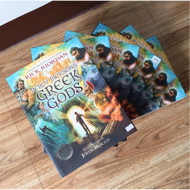 Percy Jackson's Greek Gods HARDBOUND book Rick Riordan | Shopee Philippines