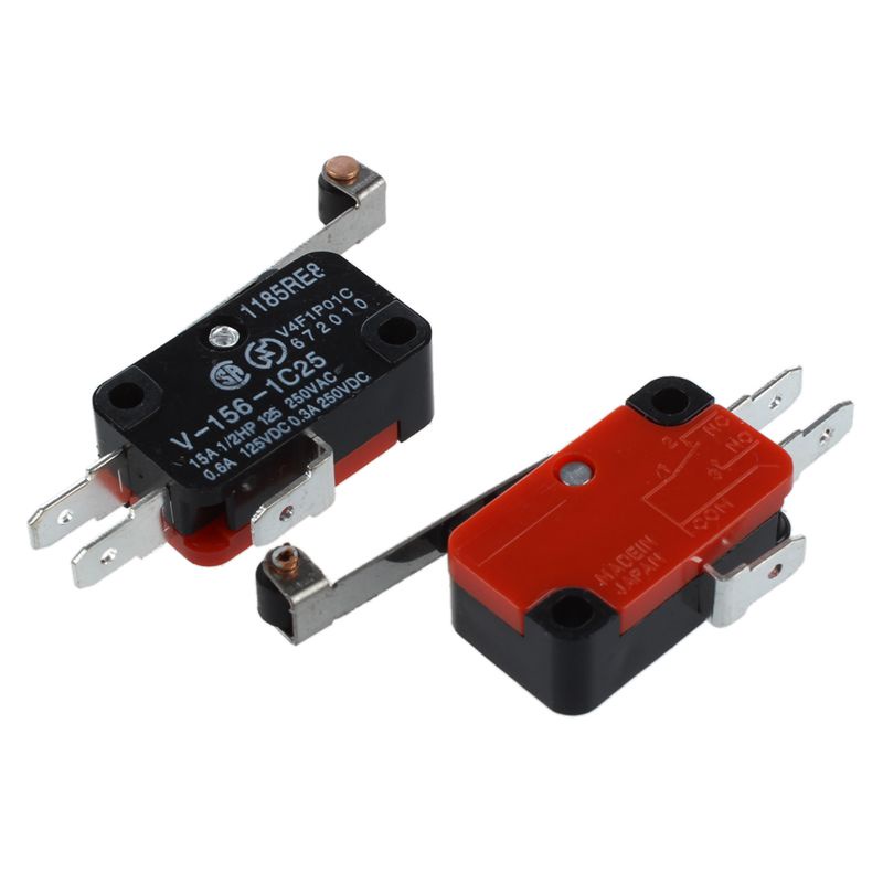 10 Pcs Micro Limit Switch Long Hinge Roller Lever Arm Snap Action LOT ...