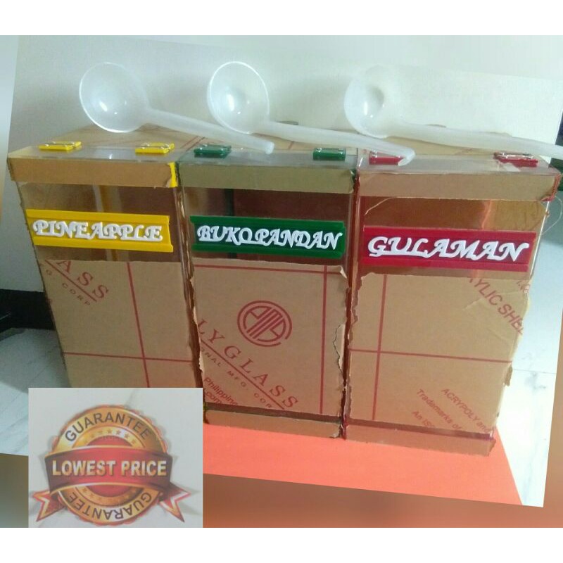 ACRYLIC (JUICER CONTAINER)"""BIG"") | Shopee Philippines