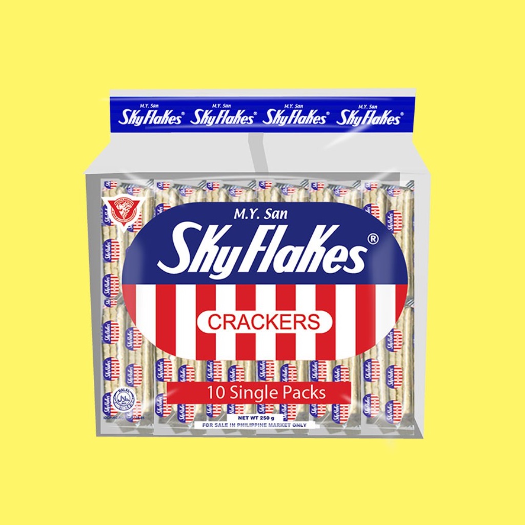 Skyflakes Crackers 10 Pieces 25g | Shopee Philippines