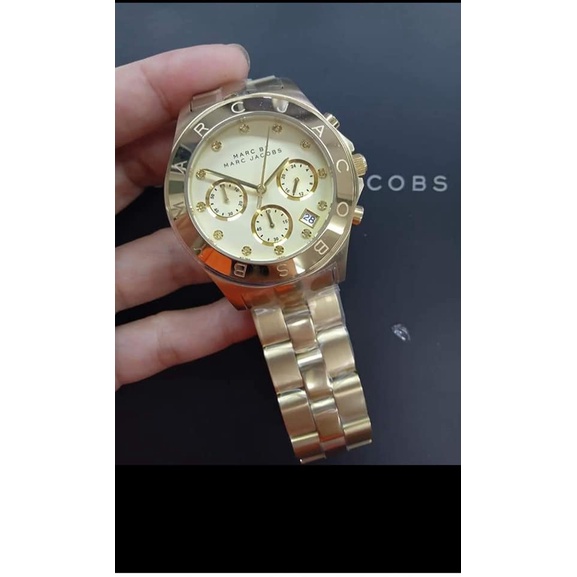MARC JACOB WATCH WITH COMPLETE PACKAGE | Shopee Philippines
