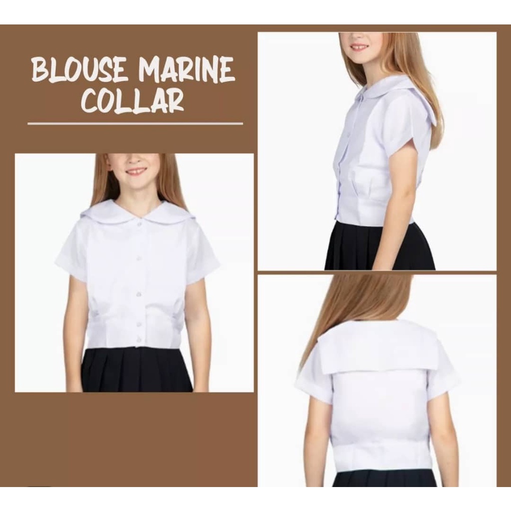Plain White School Uniform | Shopee Philippines