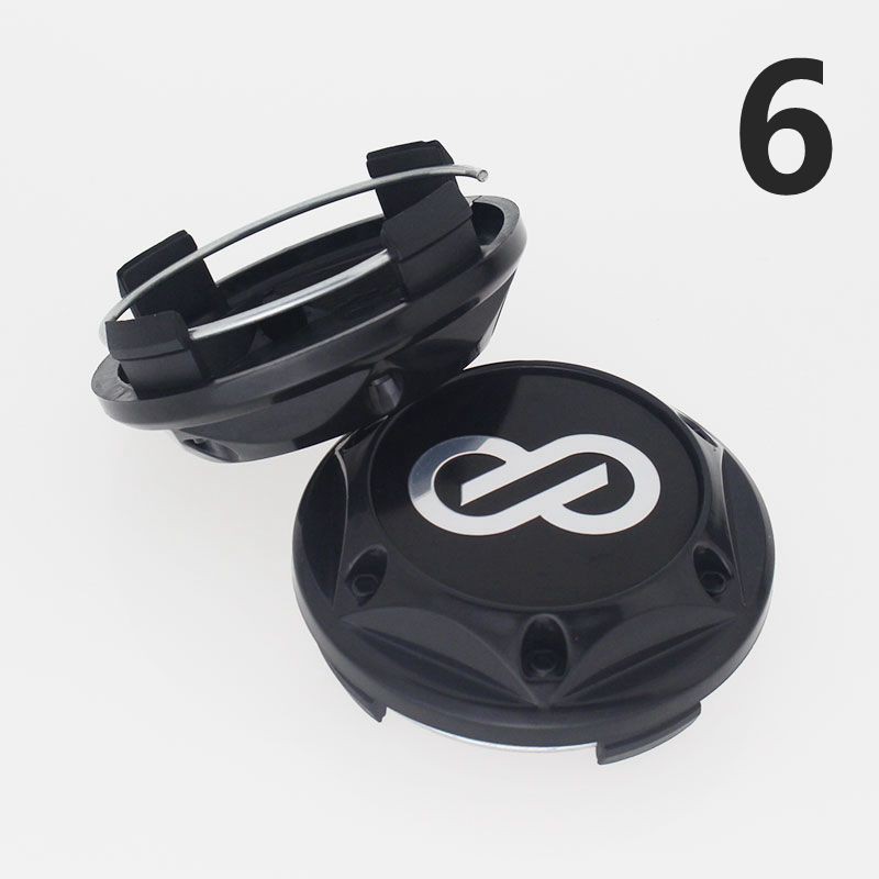 4pcs 68mm japan racing enkei wheels center cap enkei emblem sticker ...