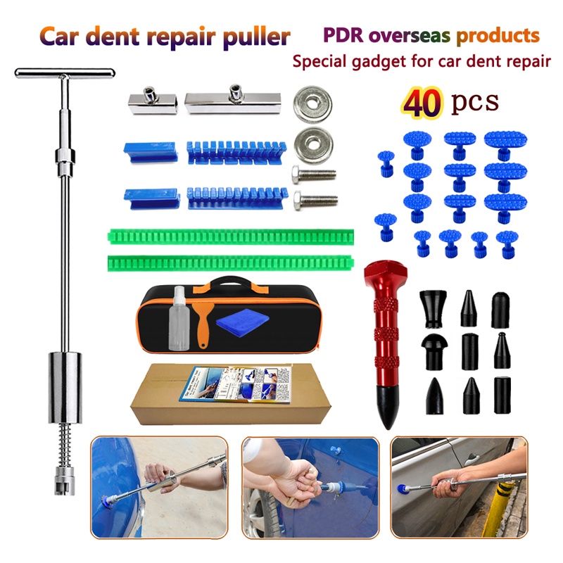Car dent repair tool drawing hammer ram free sheet metal puller pit ...