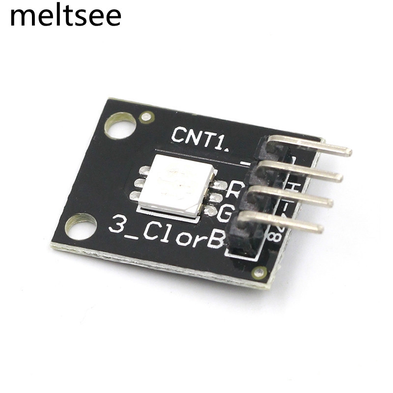 5pcs Ky 009 3 Colour Rgb Smd Led Board Module 5050 Full Color Led Dc 5v For Arduino Shopee