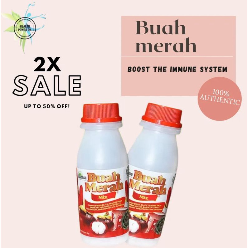 Buah merah Juice Mix powder ( 2 bottles) | Shopee Philippines