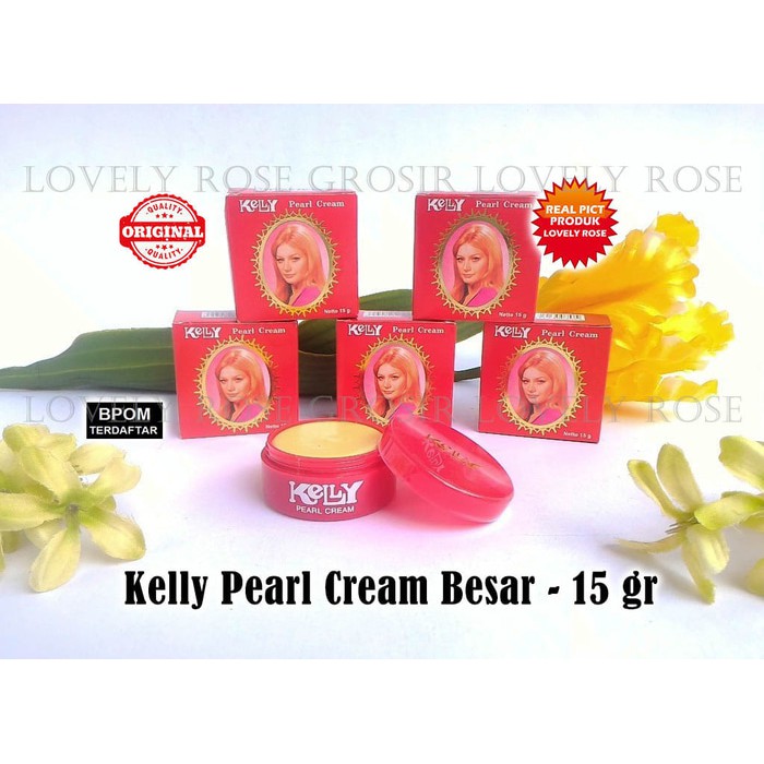 KELLY PEARL CREAM LARGE 15 GR / SMALL 5 GR | Shopee Philippines